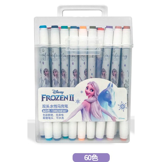 Jual DISNEY FROZEN II marker drawing pens 2 tips ORIGINAL LICENSED ...