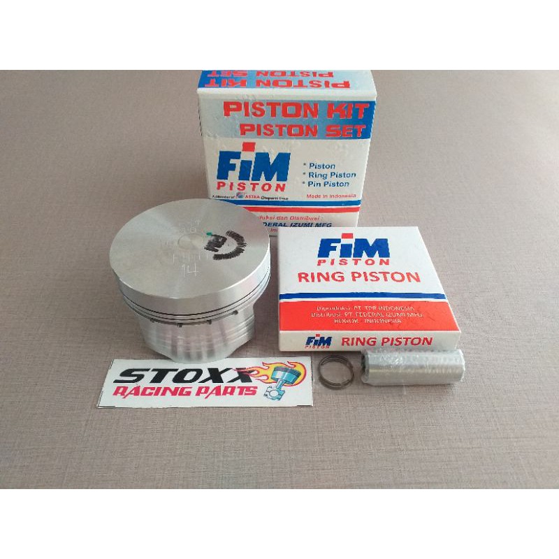 Jual PISTON FIM 70 71 72 PEN 14 MENTAH IZUMI seher pin | Shopee Indonesia