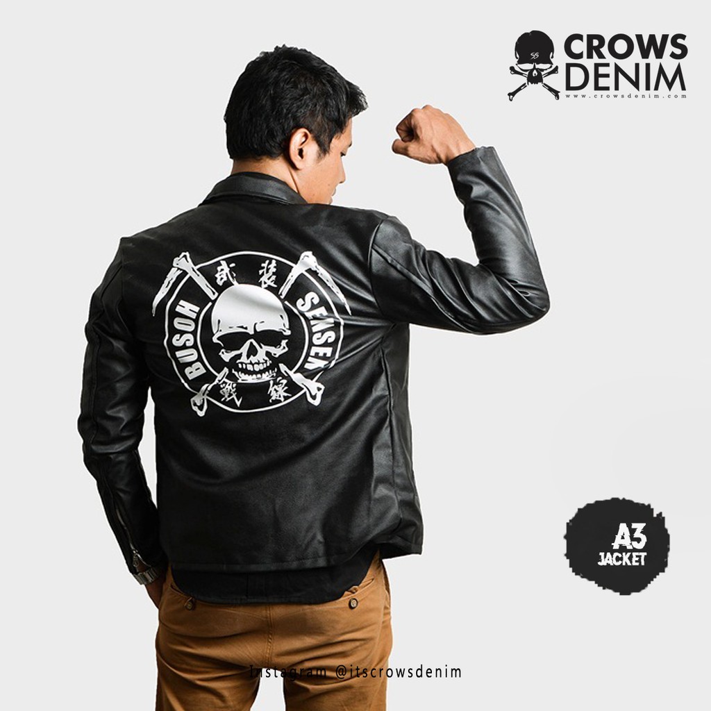 Jual Jaket Crows Zero TFOA Hideto Bando A3 | Shopee Indonesia