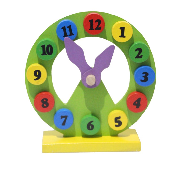 Jual Mainan Edukasi Jam Kayu | Shopee Indonesia
