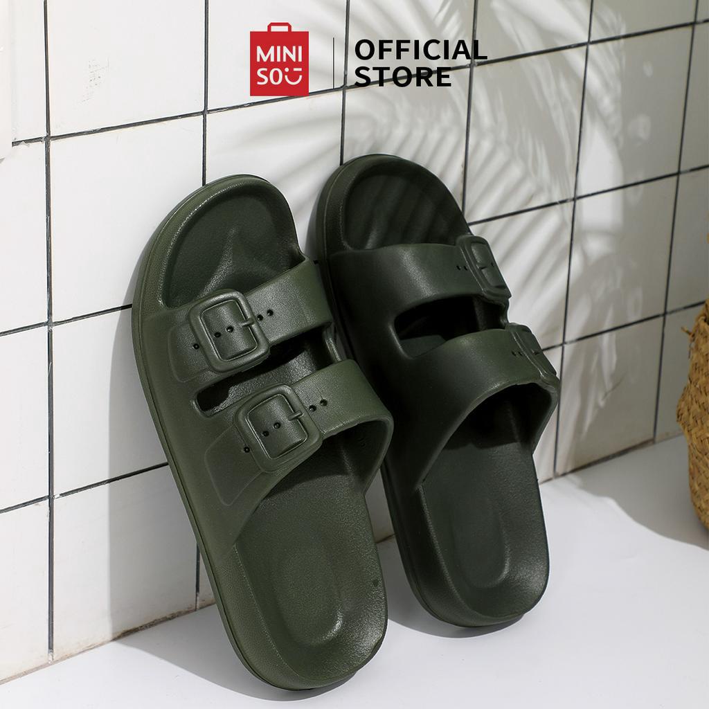 Jual MINISO Slippers Sandal Wanita dan Pria Flip-Flops Sendal Wanita ...