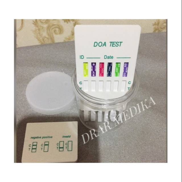 Jual Drug test 6 parameter / tes strip urin multi6 egens dan pot urin ...