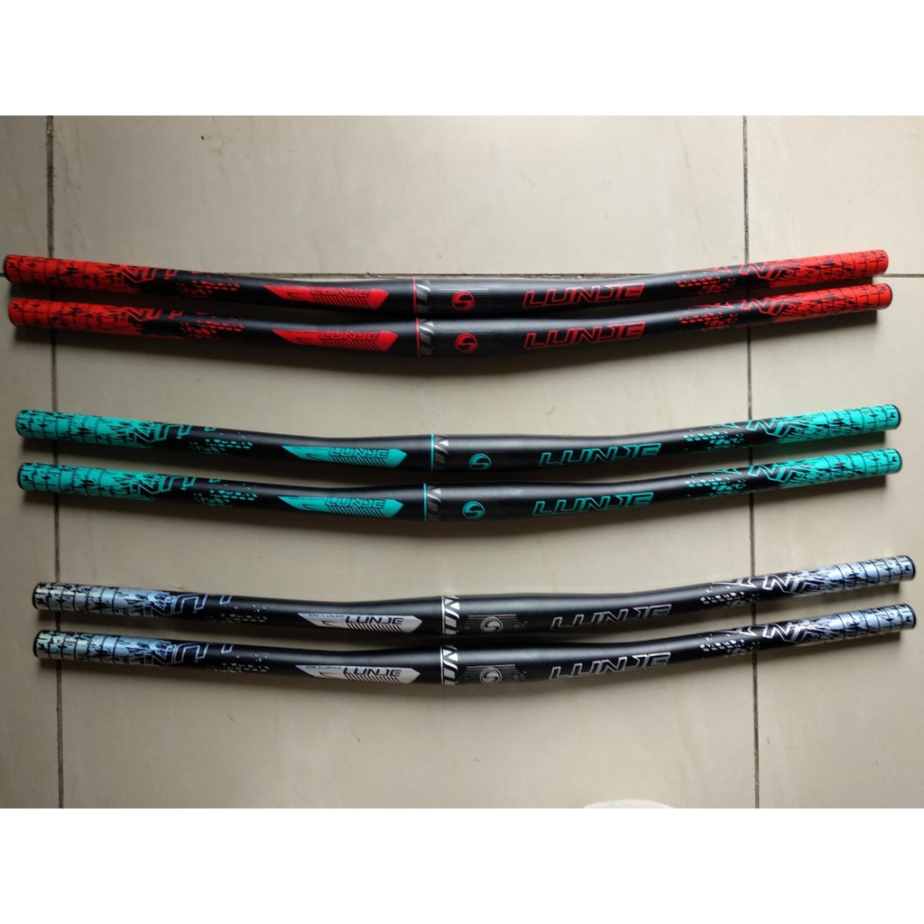Jual Handlebar sepeda Lunje stang flat bar alloy MTB oversized 720mm*31.8mm | Shopee Indonesia