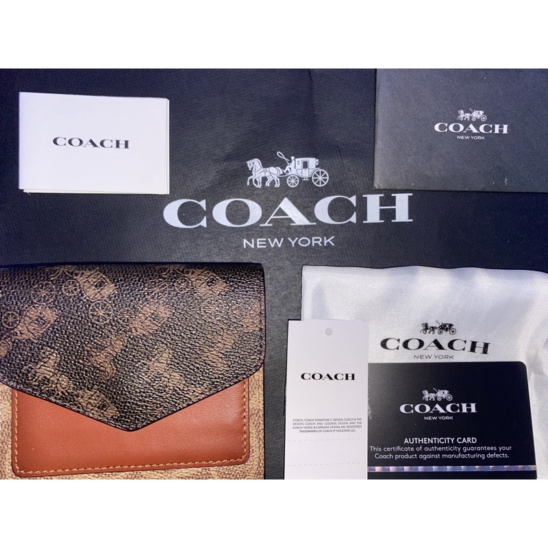 Jual COACH SMALL WALLET ORIGINAL COACH BUTIK | Shopee Indonesia