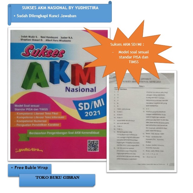 Jual BUKU AKM SD (sukses asesmen nasional) | Shopee Indonesia