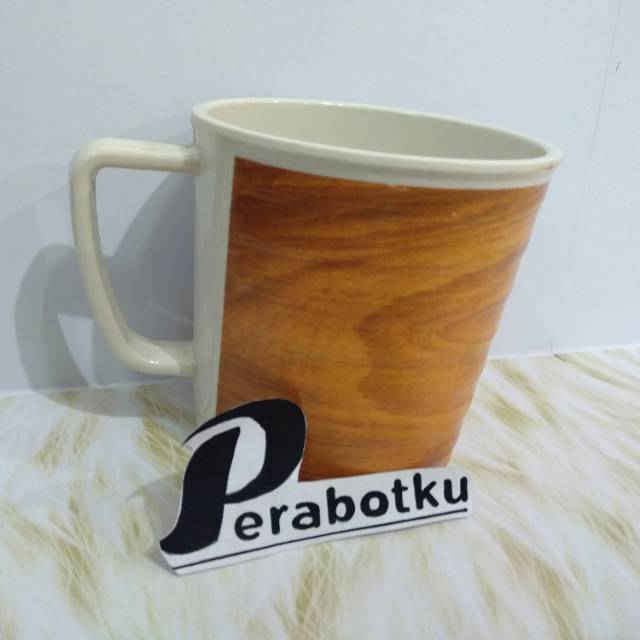 Jual Onyx Mug Centris 340 ml CCB04 Melamine / Gelas Melamin Motif Kayu / Cangkir | Shopee Indonesia