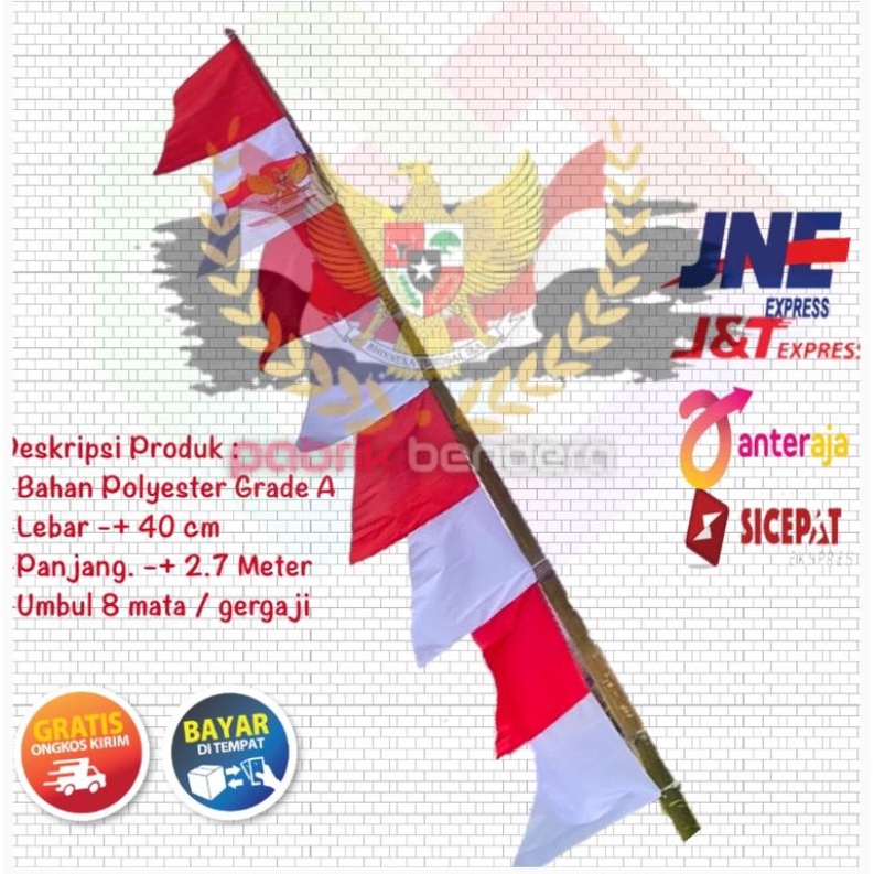 Jual BENDERA UMBUL UMBUL MERAH PUTIH / UMBUL UMBUL WARNA WARNI / UMBUL ... Jual BENDERA UMBUL UMBUL MERAH PUTIH / UMBUL UMBUL WARNA WARNI / UMBUL ...