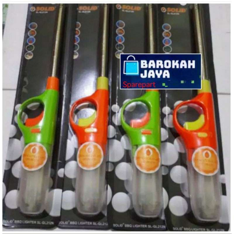 Jual PREMIUM Korek Api Panjang Pematik Gas Lighter Mancis Pistol ...