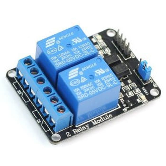Jual 2 Channel Relay Module Relay Expansion Board For Arduino | Shopee ...