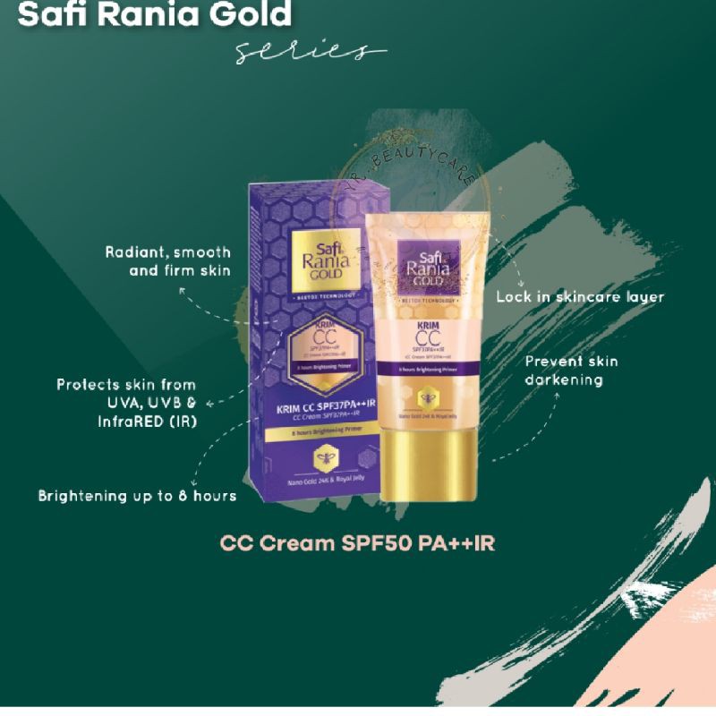 Jual Safi Malaysia || Safi Rania Gold CC Cream | Shopee Indonesia