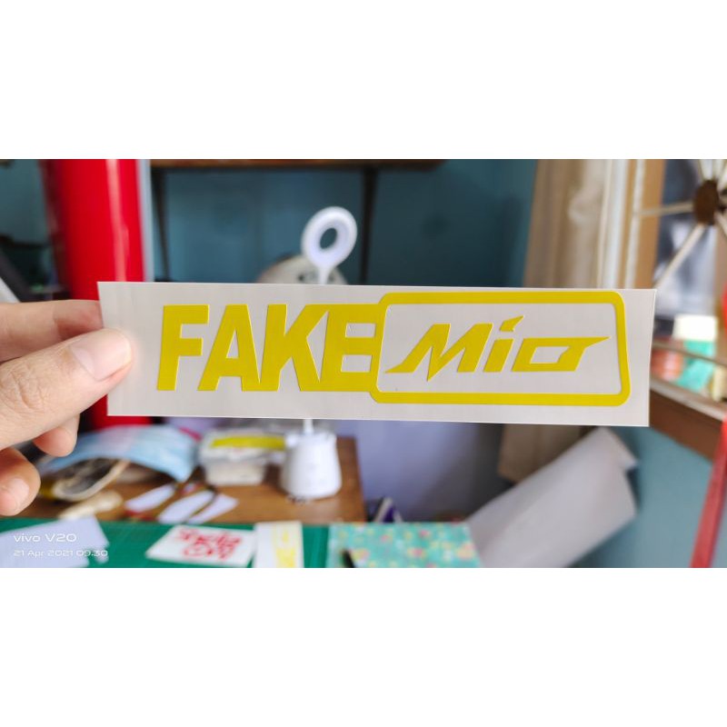 Jual Stiker motor fake mio thailook racing balap custom | Shopee Indonesia