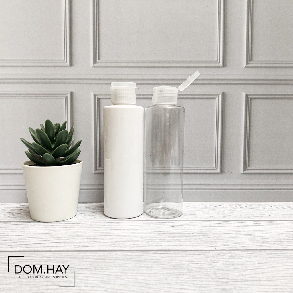 Jual Botol Fliptop Clear 150ml RF Plastik PET Lotion Handsoap Hand ...