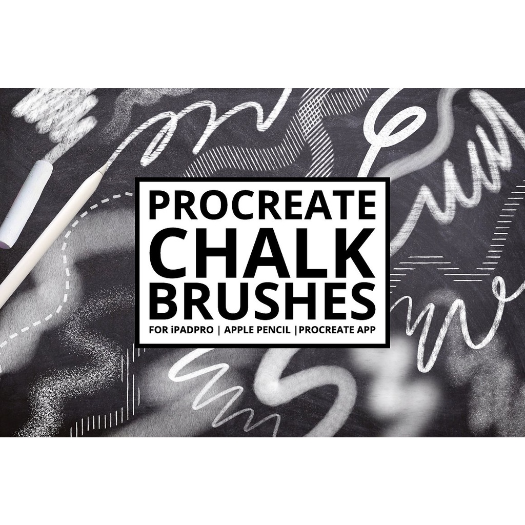 Jual Procreate Brush - Procreate Chalk Lettering Brushes | Shopee Indonesia