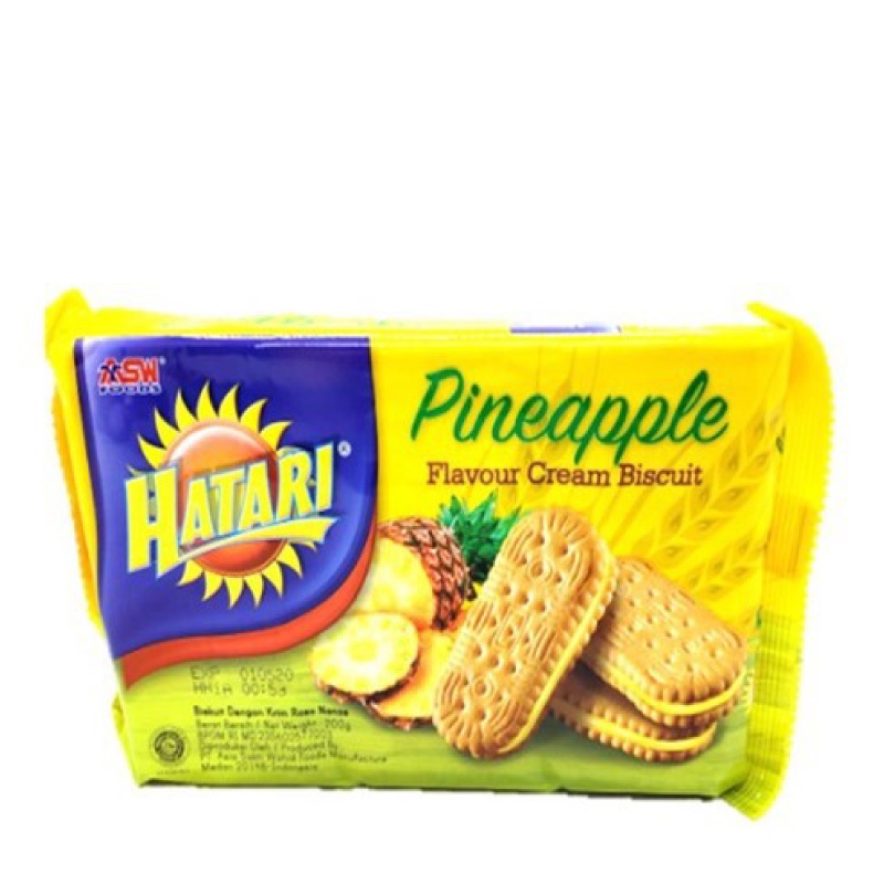 Jual Hatari biskuit Selai Nanas 200 gr | Shopee Indonesia