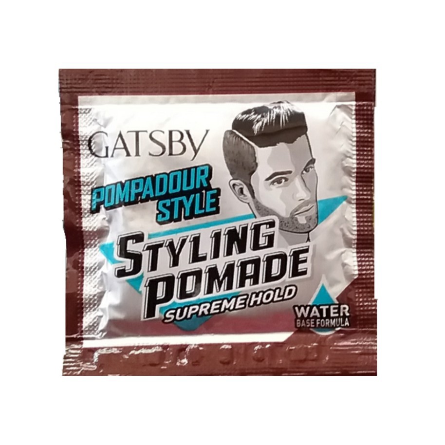 Jual Gatsby Styling Pomade Supreme Hold Sachet (12 pcs) | Shopee Indonesia