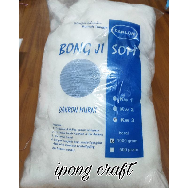 Jual Dakron Bong Ji Som , isi -/+ 1KG | Shopee Indonesia