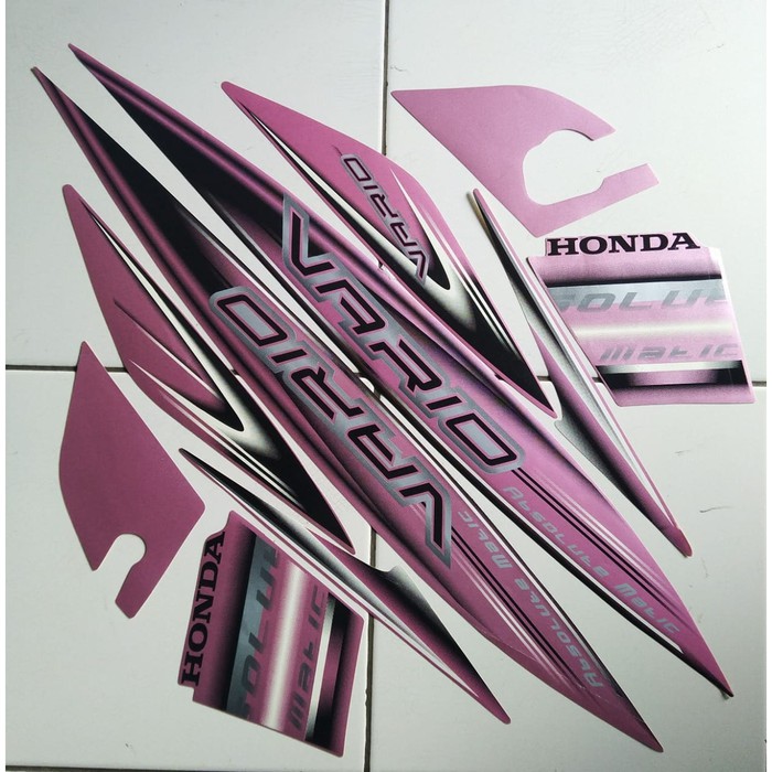 Jual stiker striping honda vario 110 2008 pink | Shopee Indonesia