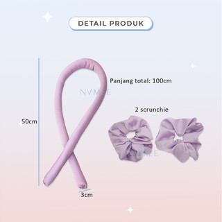 Jual NVMEE- Jepit Keriting Rambut / Keriting Gantung Roll / Heatless ...