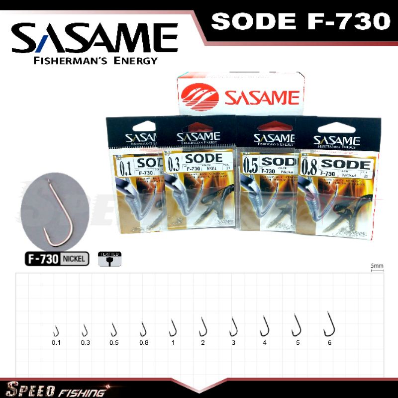 Jual Kail Pancing Sasame Sode F 730 Non Lubang | Shopee Indonesia