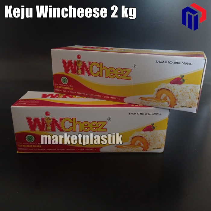 Jual Keju Wincheez 2 kg/Keju Parut/Keju Cheddar Olahan Wincheez 2kg ...