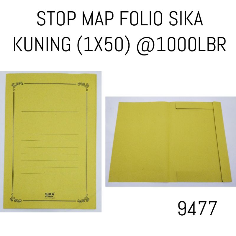 Jual STOP MAP FOLIO TEBAL WARNA KUNING | Shopee Indonesia