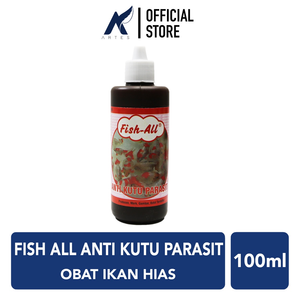 Jual FISH ALL ANTI KUTU PARASIT Obat Ikan Aquarium Lintah-Cacing ...