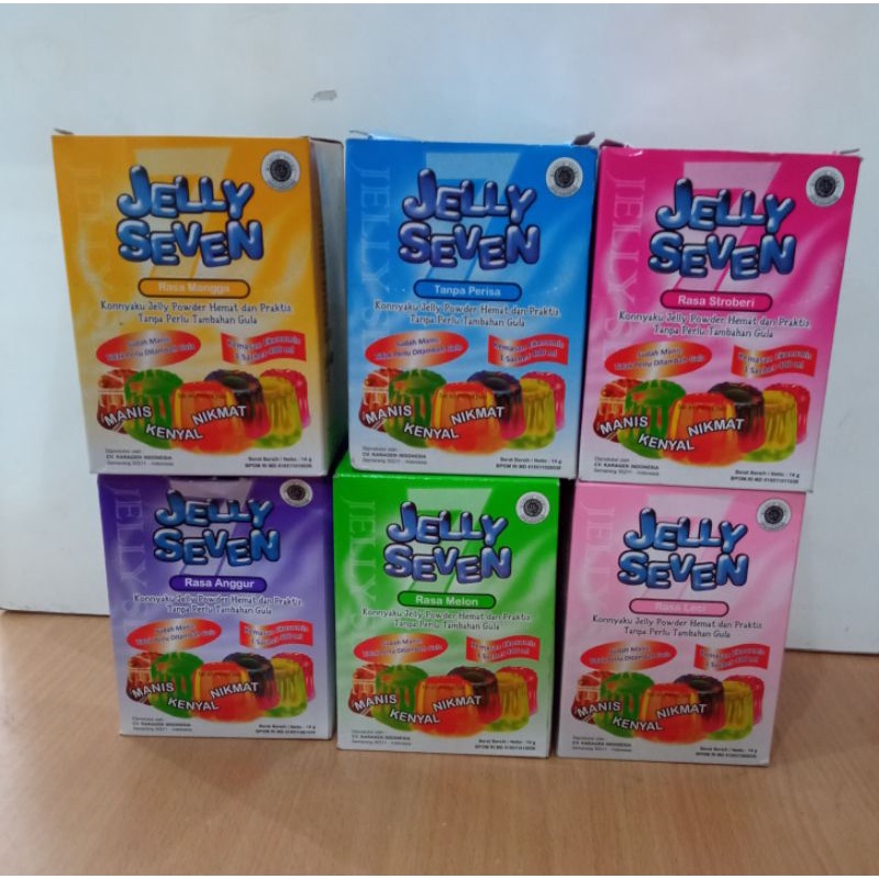 Jual JELLY SEVEN/AGAR JELLY 7 14GRAM | Shopee Indonesia