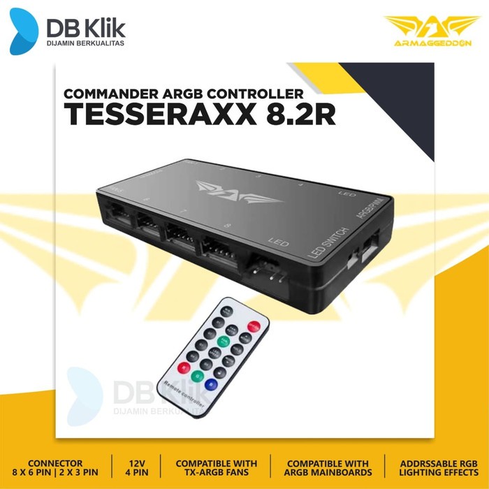 Jual Commander ARGB Controller Armaggeddon Tessaraxx 8.2R ( TX Command ...