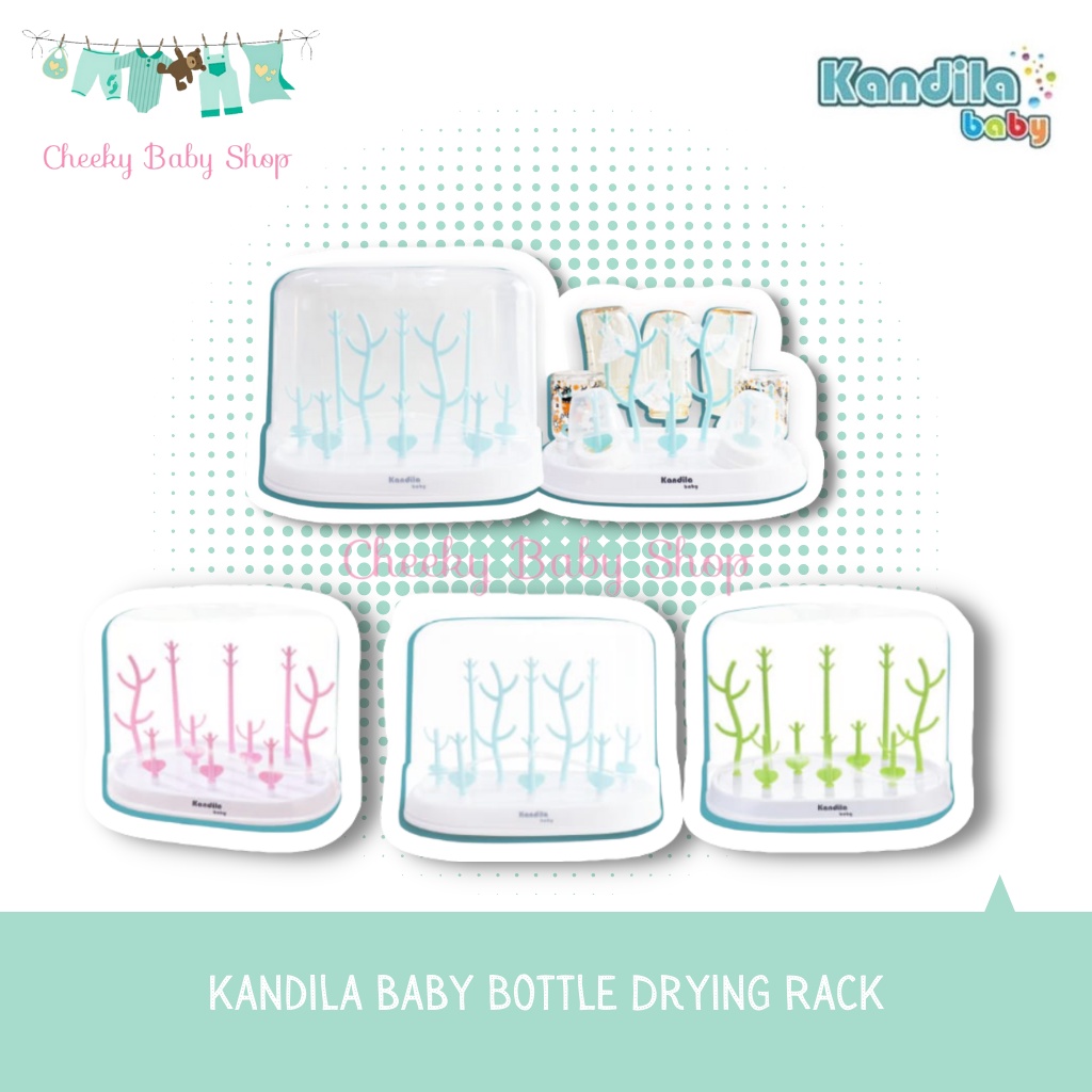Jual KANDILA BABY Drying Rack Bottle / Rak Botol Susu HB5004 | Shopee ...