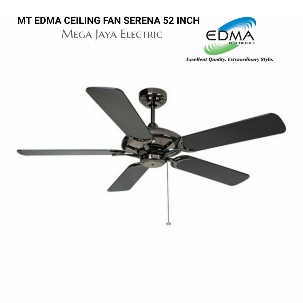 Jual MT EDMA CEILING FAN SERENA 52 INCH / KIPAS GANTUNG PLAFON AC MOTOR ...