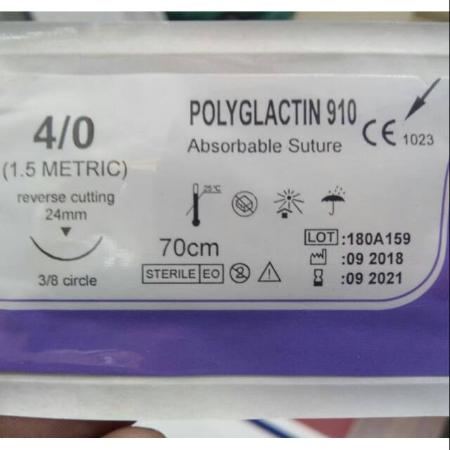 Jual Benang Operasi Polyglactin 910 | Shopee Indonesia