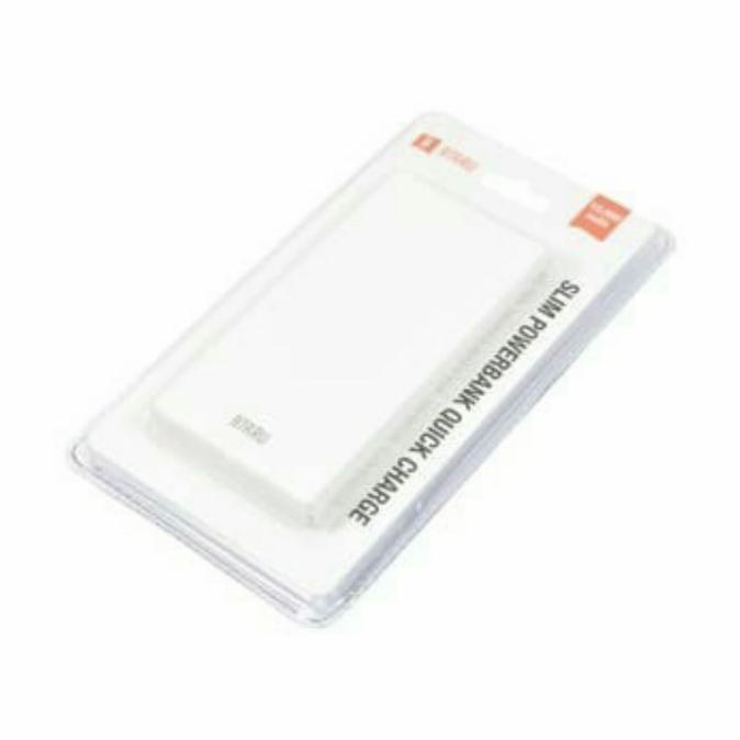 Jual Ataru Power Bank Slim Qc 10.000 Mah - Putih Adharaxmys | Shopee ...