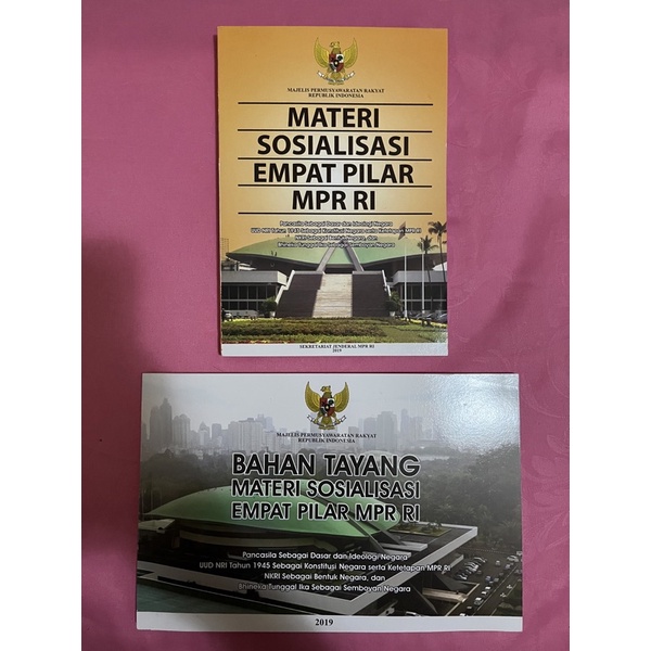 Jual Buku Materi Sosialisasi Empat Pilar MPR RI dan Bahan Tayang | Shopee Indonesia