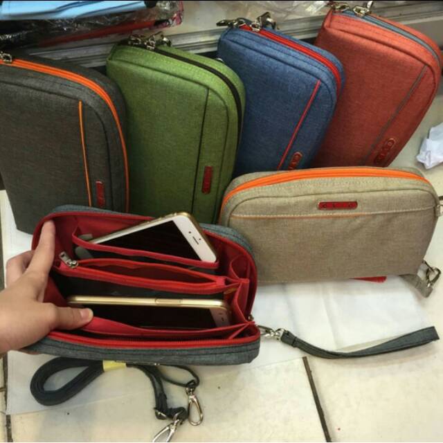 Jual Dompet organizer ovio (tas multi fungsi) | Shopee Indonesia