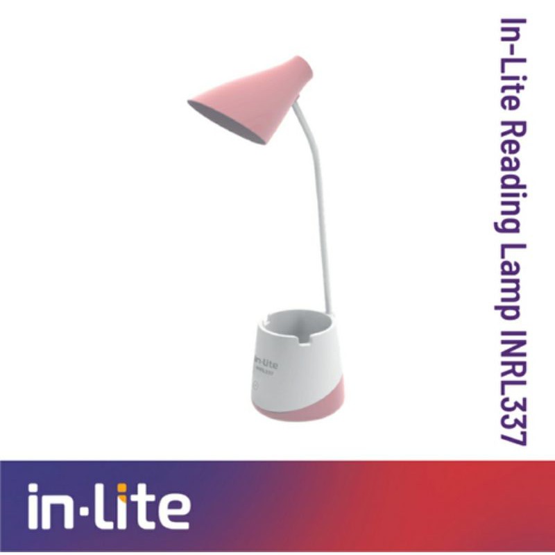 Jual LAMPU MEJA/BELAJAR/BACA LED CAS 3 WARNA DIMER "INLITE" INRL 337 ...