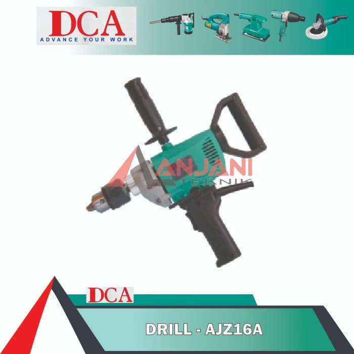 Jual DCA AJZ 16 A MESIN BOR TANGAN LISTRIK 16 mm DRILL DRIVER 16mm AJZ16A | Shopee Indonesia