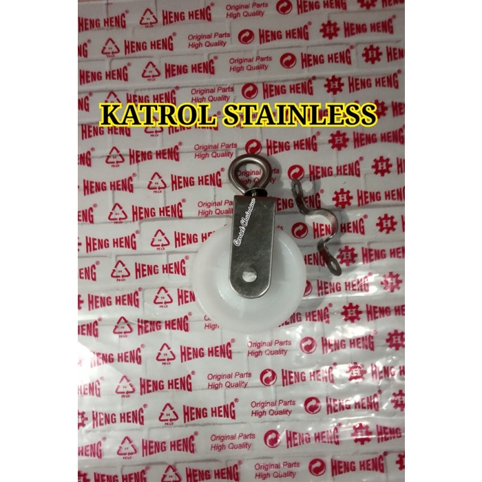 Jual KATROL- KATROL STAINLESS RODA PULLY KEREKAN SERBAGUNA BENDERA ...