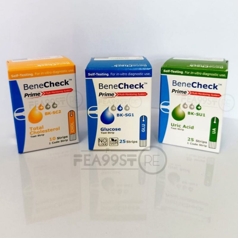 Jual Alat Cek Gula Darah / Benecheck Prime / Glucose / Cholesterol ...