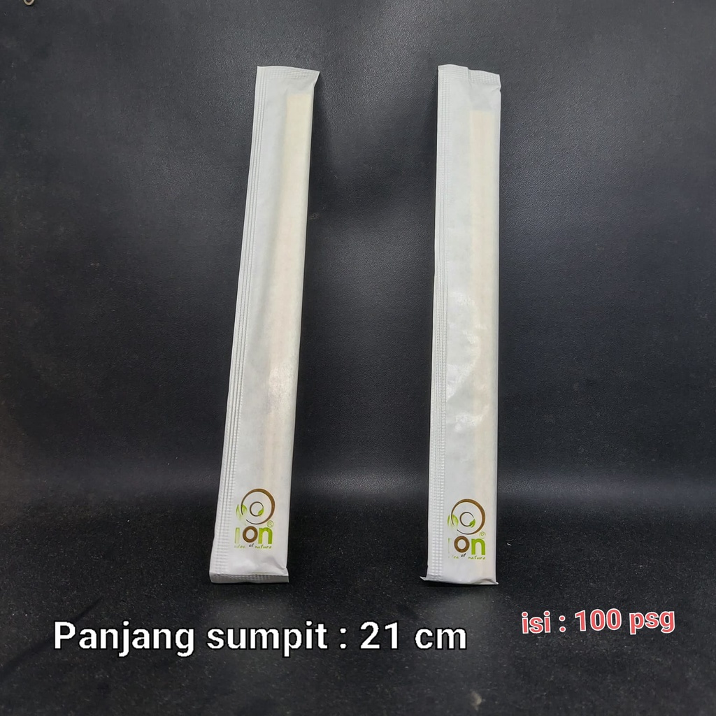 Jual Sumpit Kayu bungkus Full kertas Polos isi 100 | Shopee Indonesia
