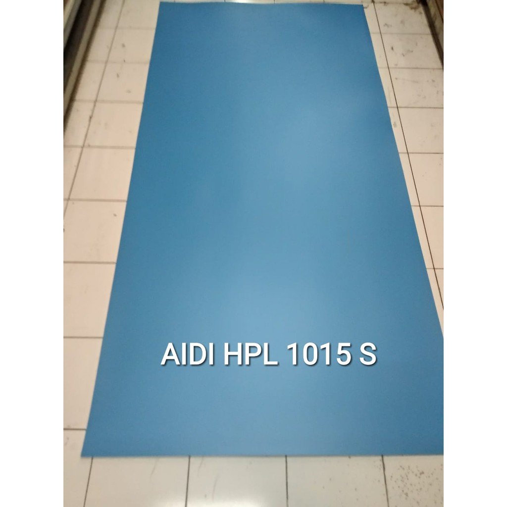 Jual AH 1015S BRIGHT BLUE HPL BIRU POLOS HPL SOLID MATT HPL BLUE DOFF ...
