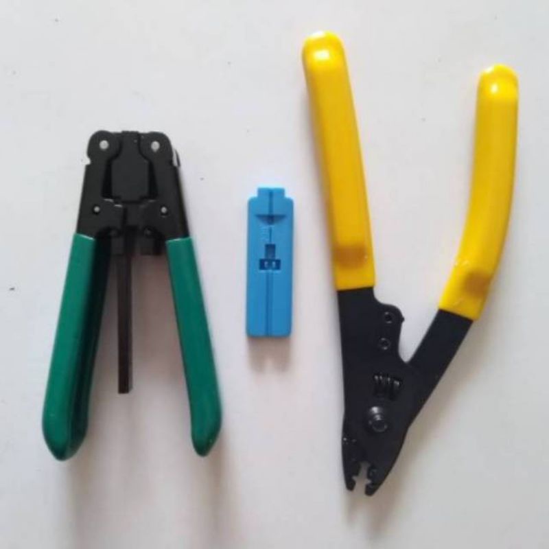 Jual Paket Tools 3 in 1 Fiber Optic FTTH - Tang Plier Wire Stripper ...