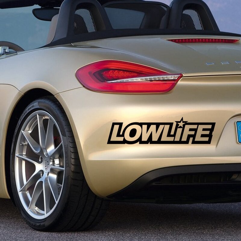 Jual cutting sticker mobil JDM Low Life stiker mobil keren stiker ...