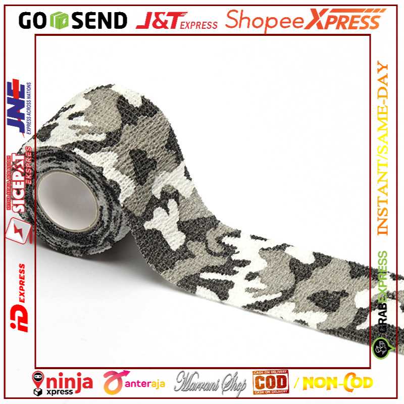 Jual [PROMO BISA COD ] Camouflage Retractable Tape Hunting Survival Kit ...