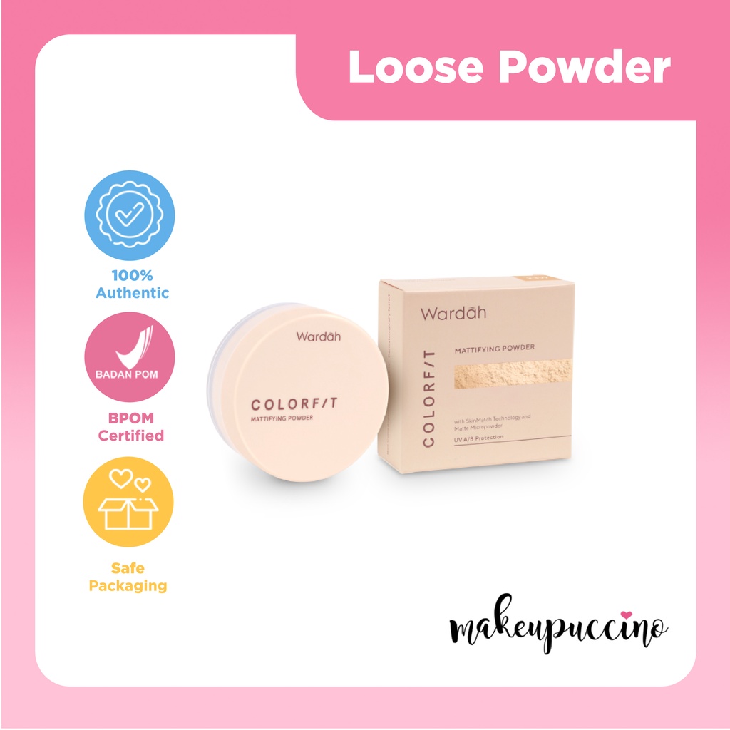 Jual Wardah Colorfit Mattifying Powder | Shopee Indonesia