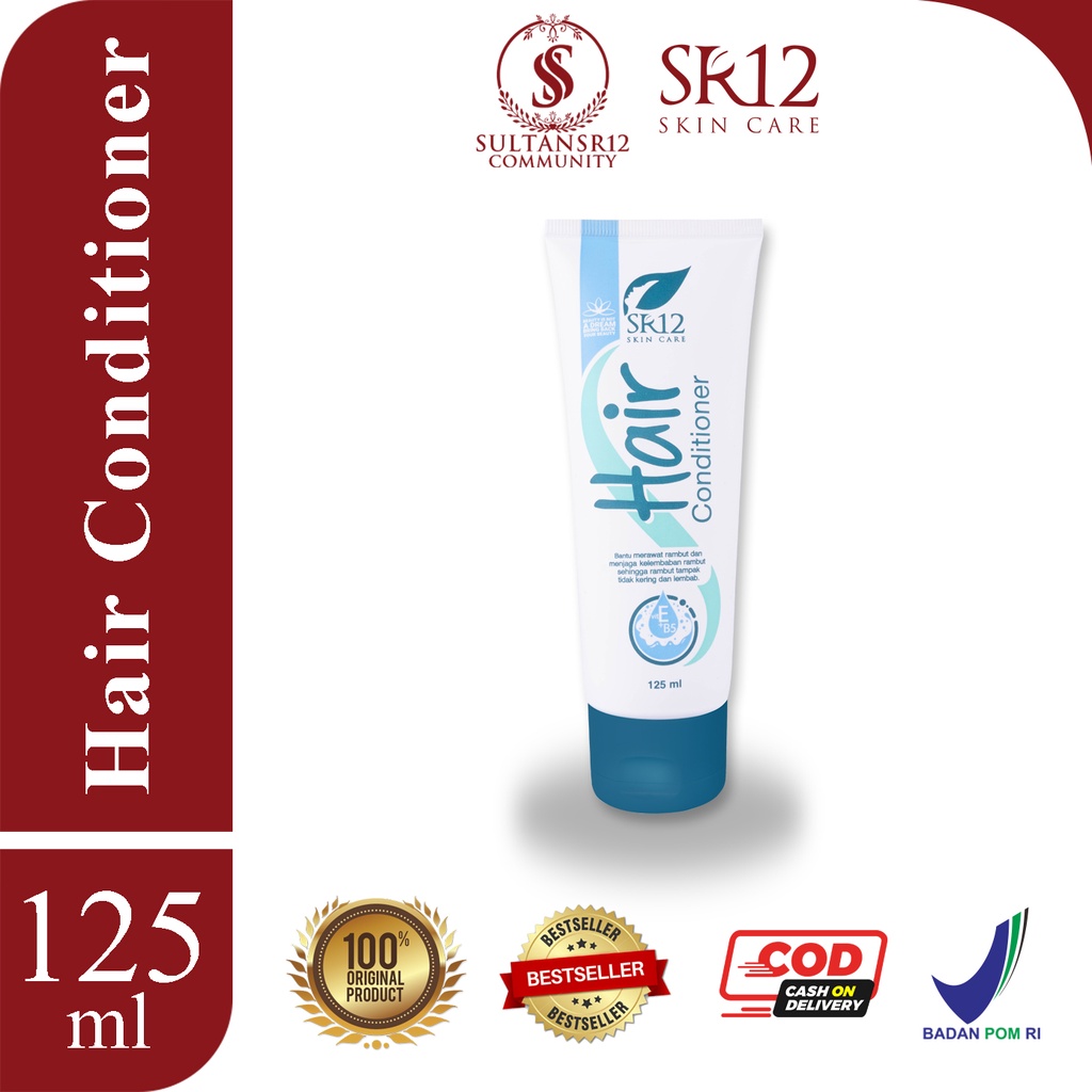 Jual SR12 Hair Conditioner Kondisioner Parfum Non Parfum Melembutkan ...