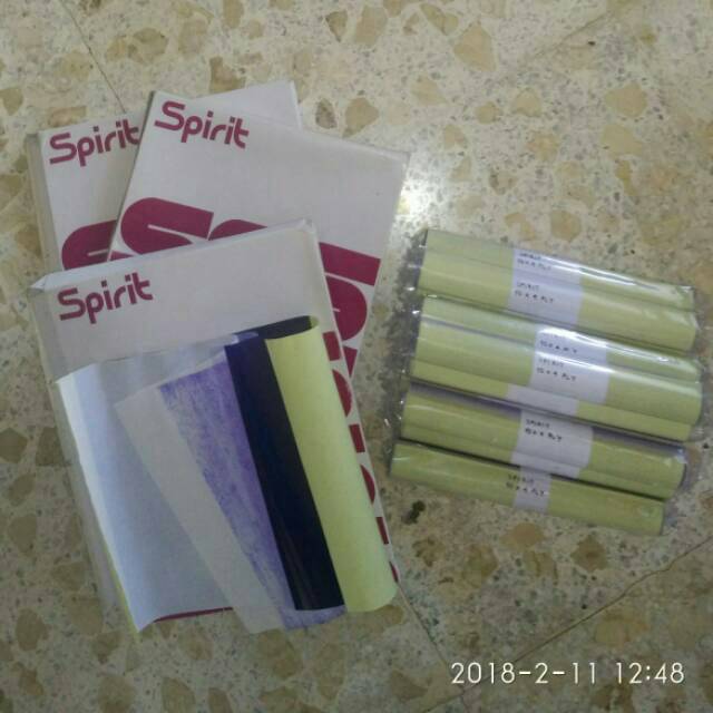 Jual Tattoo Transfer / Stencil / Thermal Paper SPIRIT | Shopee Indonesia