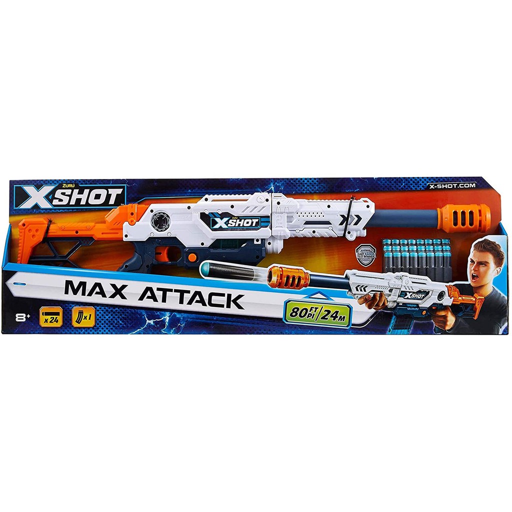 Jual ZURU XShot Max Attack Toys | Shopee Indonesia