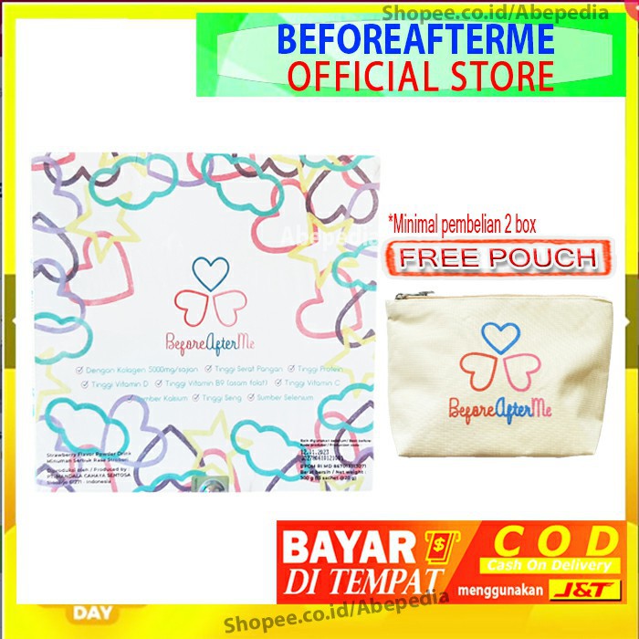 Jual MINUMAN COLLAGEN BEFORE AFTER ME OFFICIAL BY PRILLY LATUCONSINA ...
