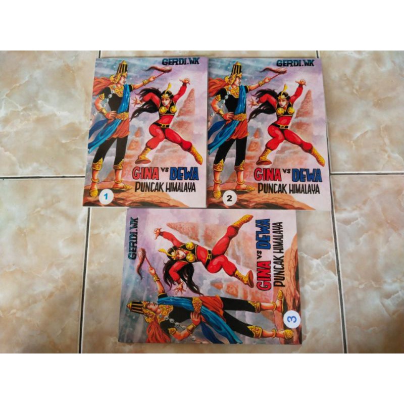Jual Komik Gina Dewa Puncak Himalaya (edisi cetak ulang), karya Gerdi ...
