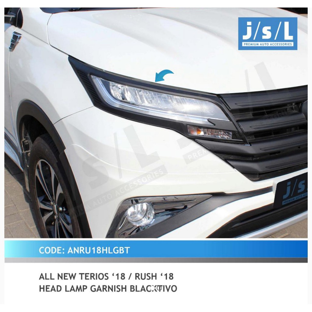 Jual PAKET lengkap Outer Handle Garnis All New Rush Terios 2018 Blacktivo | Shopee Indonesia